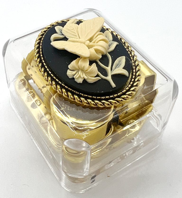Ivory Butterfly Music Box - Confederate Museum