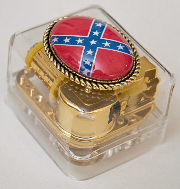 Confederate Battle Flag Music Box - Confederate Museum