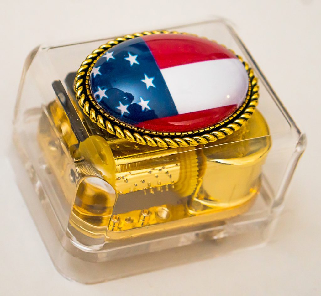 Stars and Bars Music Box - Confederate Museum