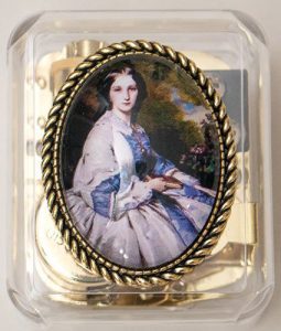 Lady in Lavender Music Box - Confederate Museum